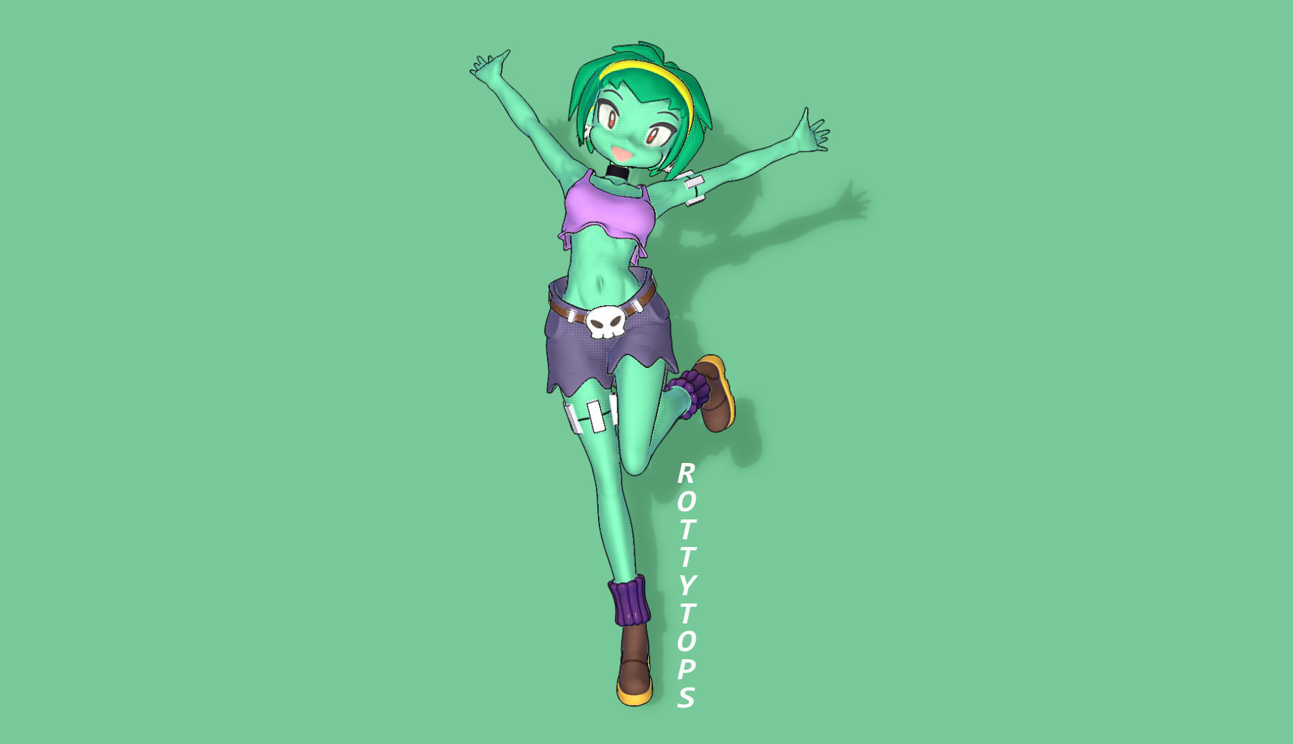 Rottytops figure 3D model 3D printable | CGTrader