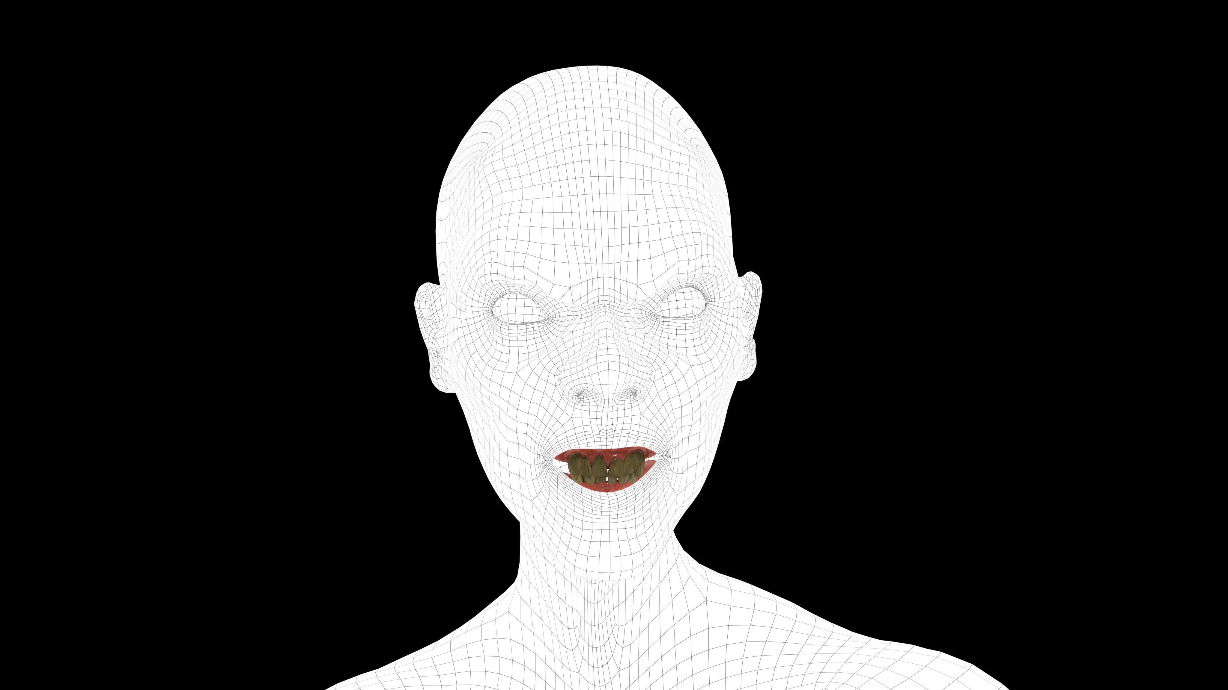 EXORCIST DEMON 2 3D model animated rigged | CGTrader