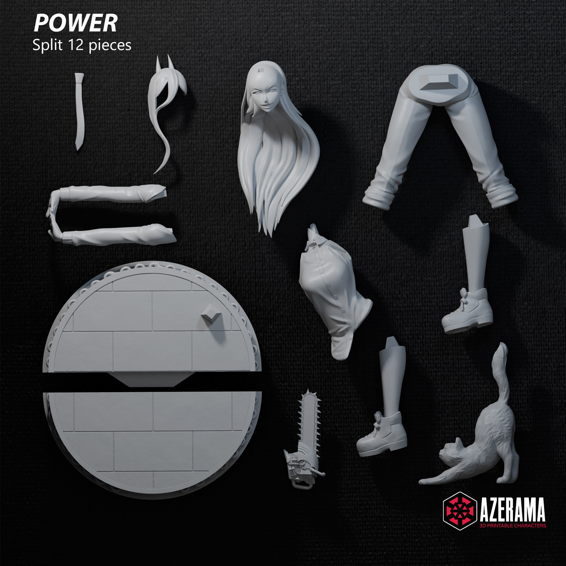 POWER STL Ready for 3D Printing 3D model 3D printable | CGTrader