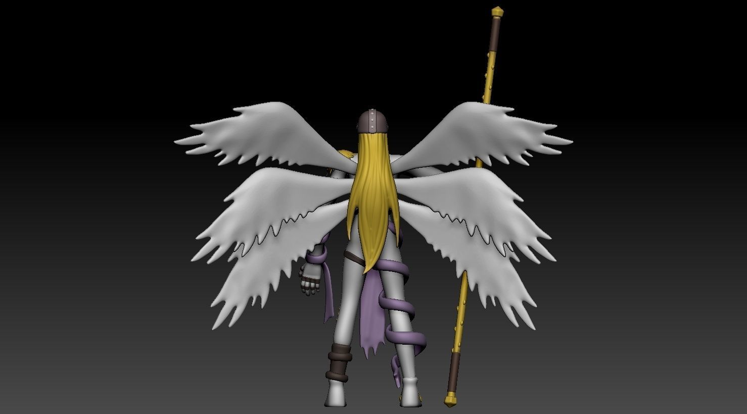 Angemon 3D model 3D printable | CGTrader