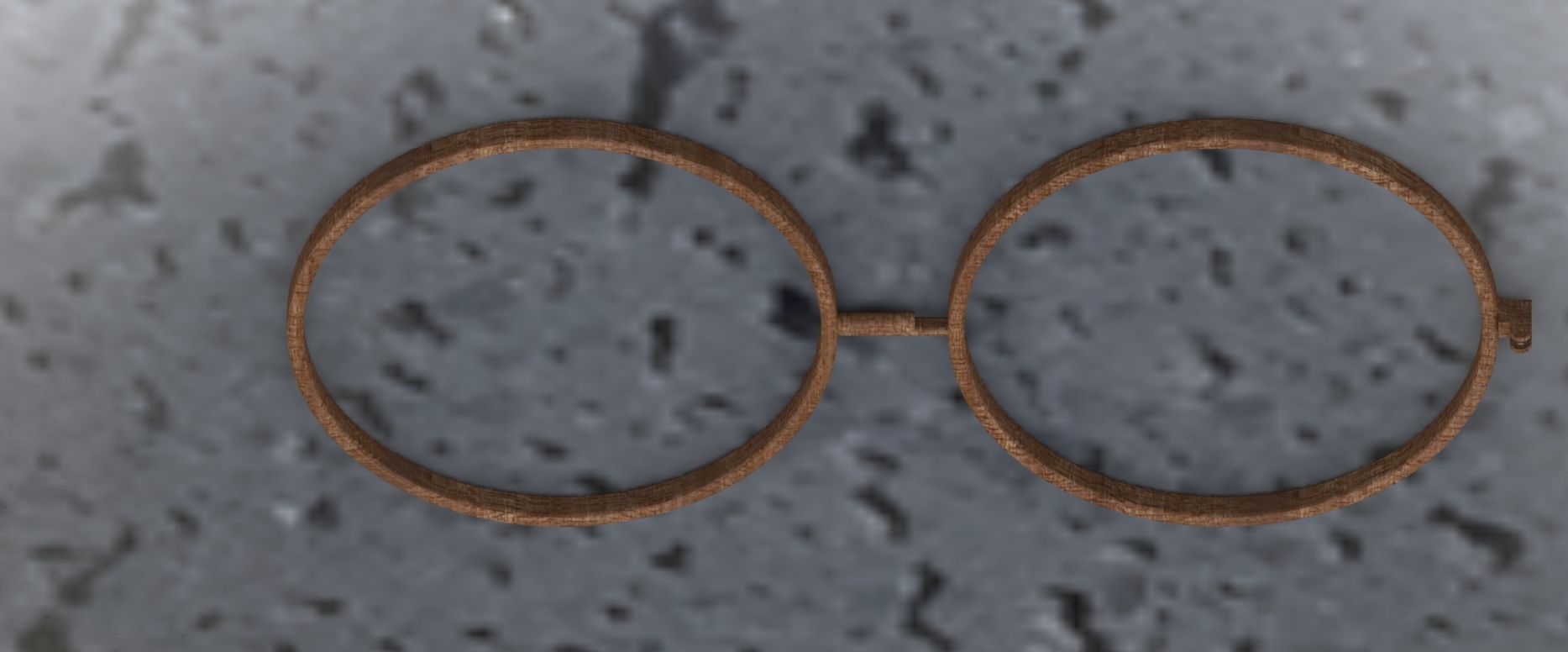 glass frame 3D model 3D printable | CGTrader