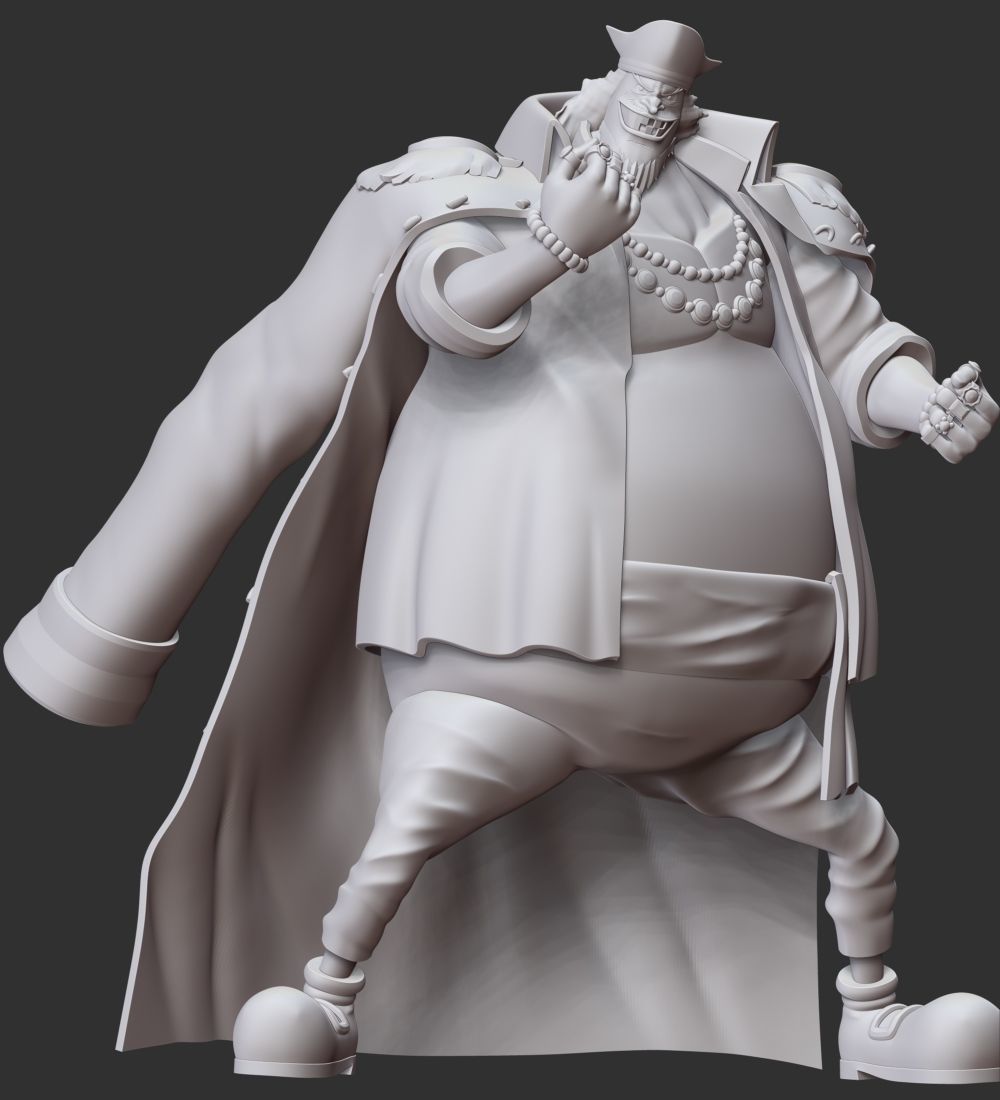 One Piece - Blackbeard - Marshall D Teach 3D model 3D printable | CGTrader