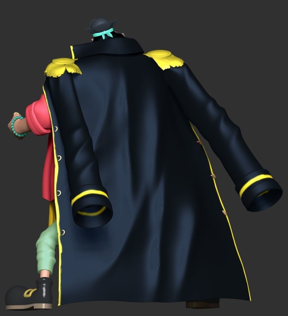 One Piece - Blackbeard - Marshall D Teach 3D model 3D printable | CGTrader