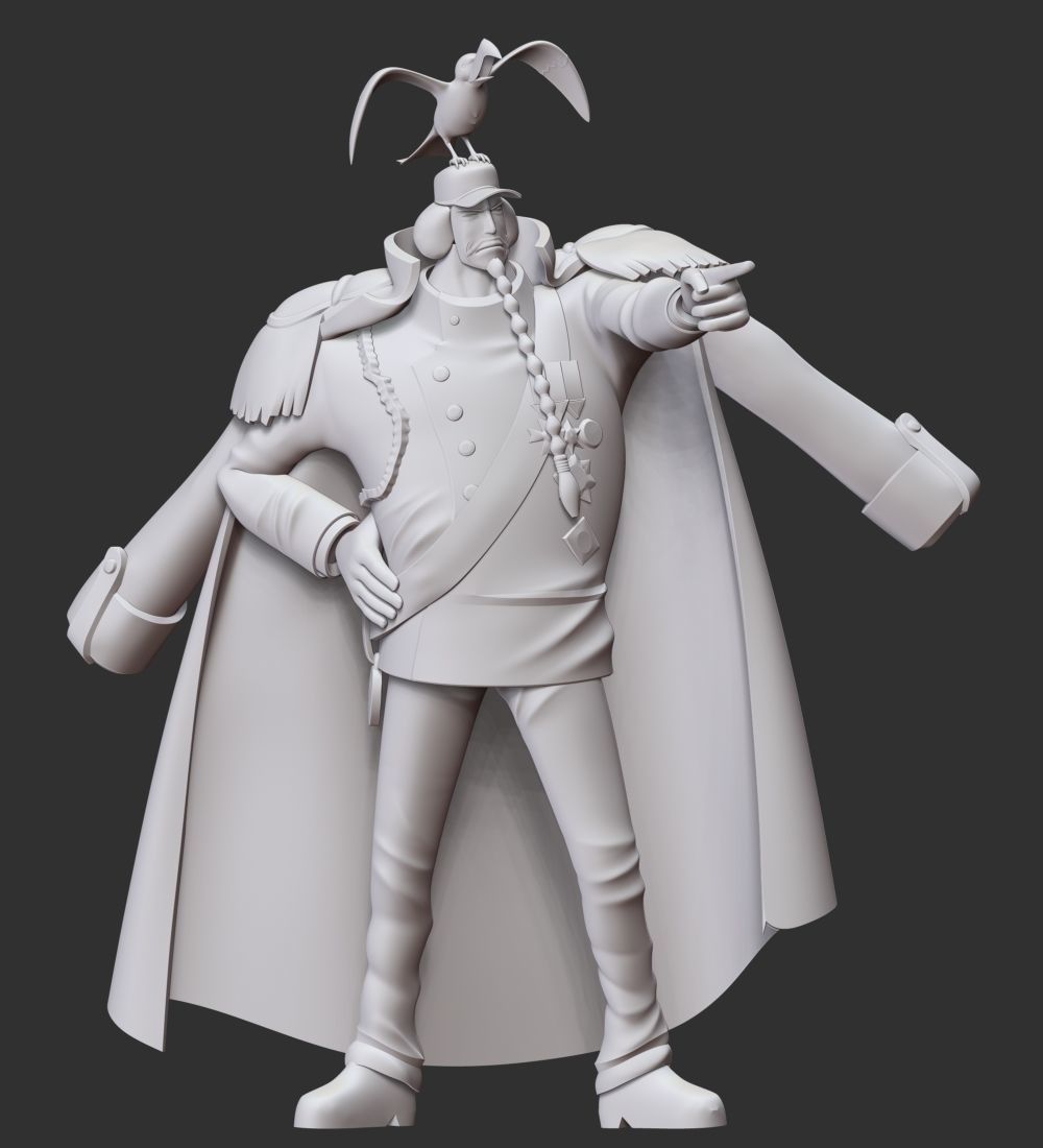 One Piece - Sengoku 3D model 3D printable | CGTrader