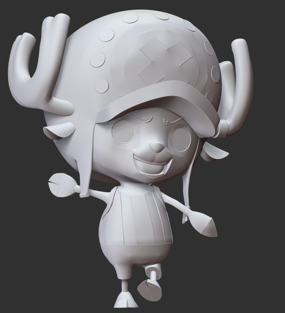 One Piece - Tony Tony Chopper 3D model 3D printable | CGTrader