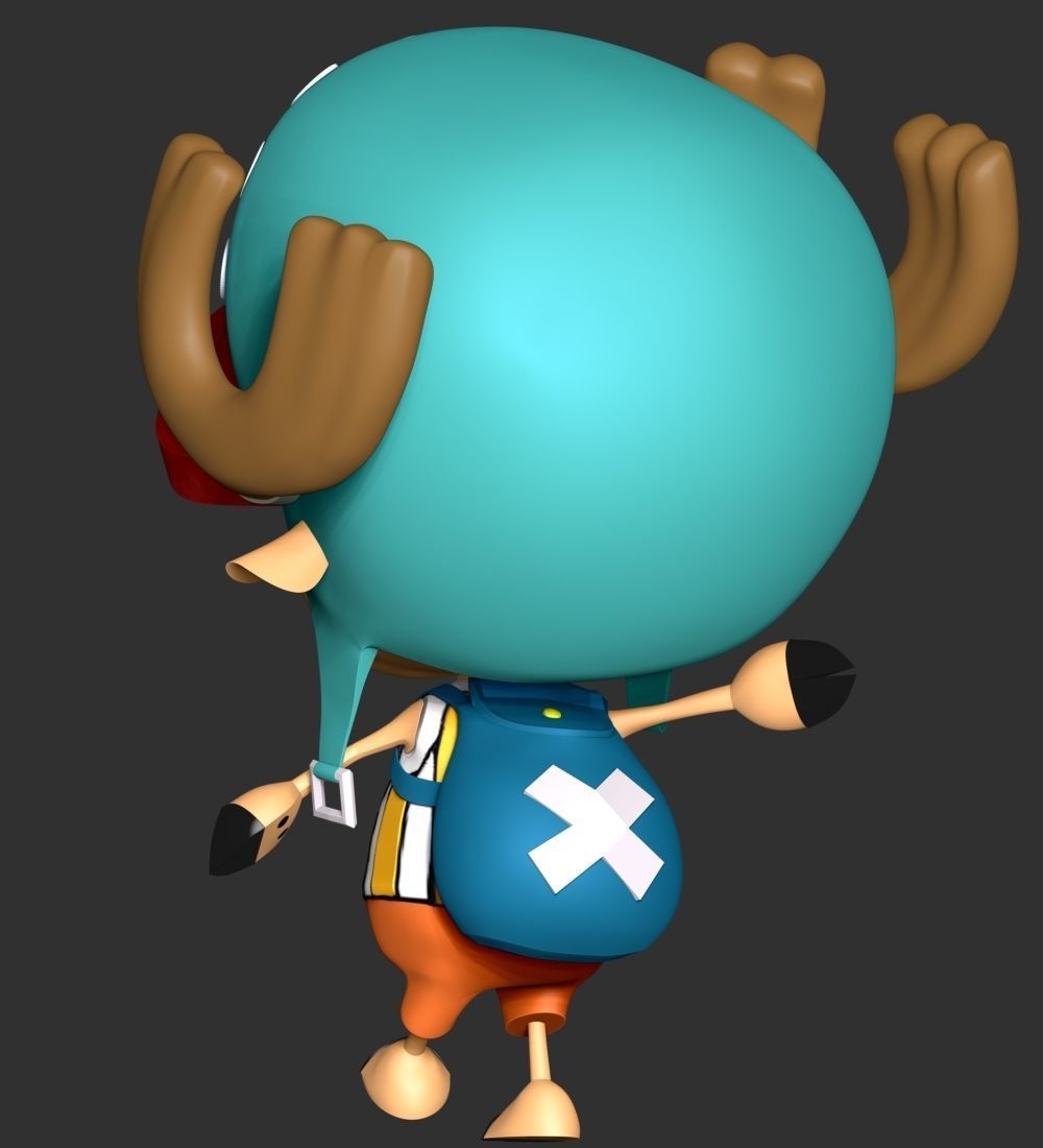 One Piece - Tony Tony Chopper 3D model 3D printable | CGTrader