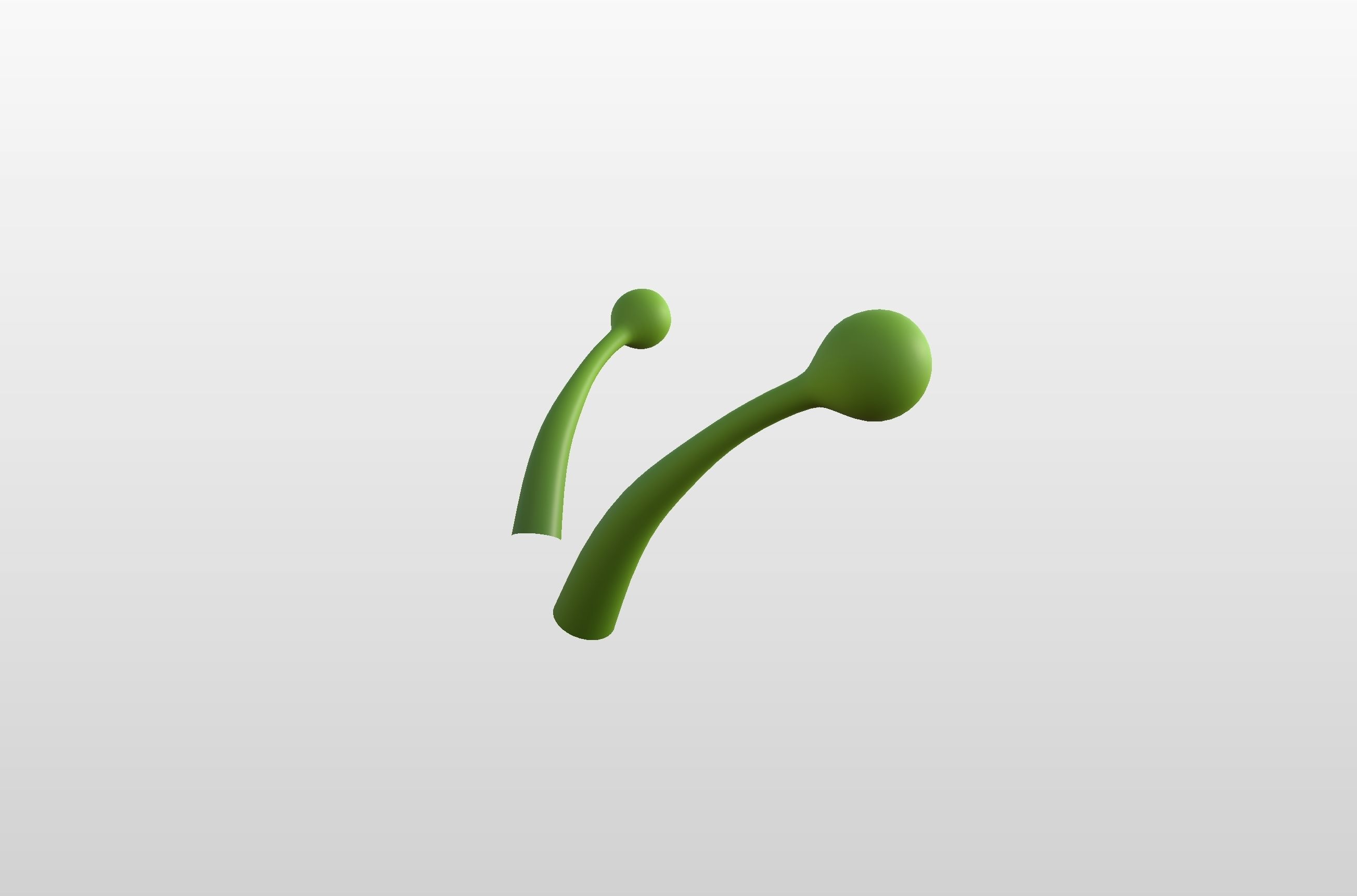 Alien Antler 3D model | CGTrader