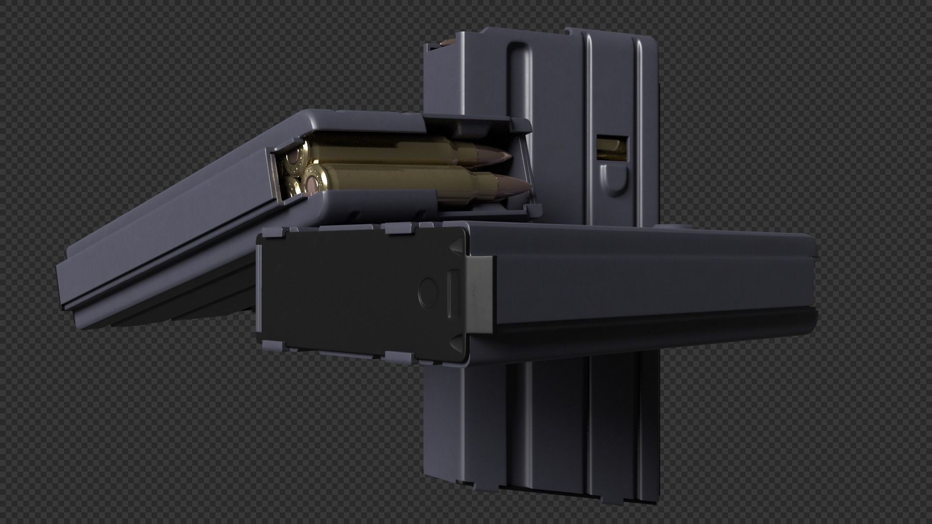 3D model AR-15 Stanag Magazine 20rnd VR / AR / low-poly | CGTrader