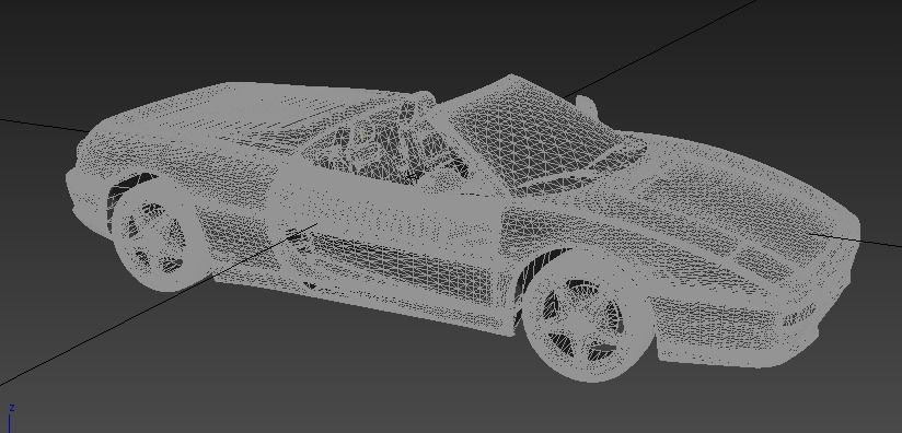 Ferrari 355 Spider 3D model | CGTrader