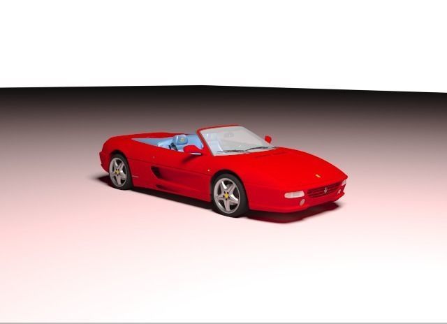 Ferrari 355 Spider 3D model | CGTrader