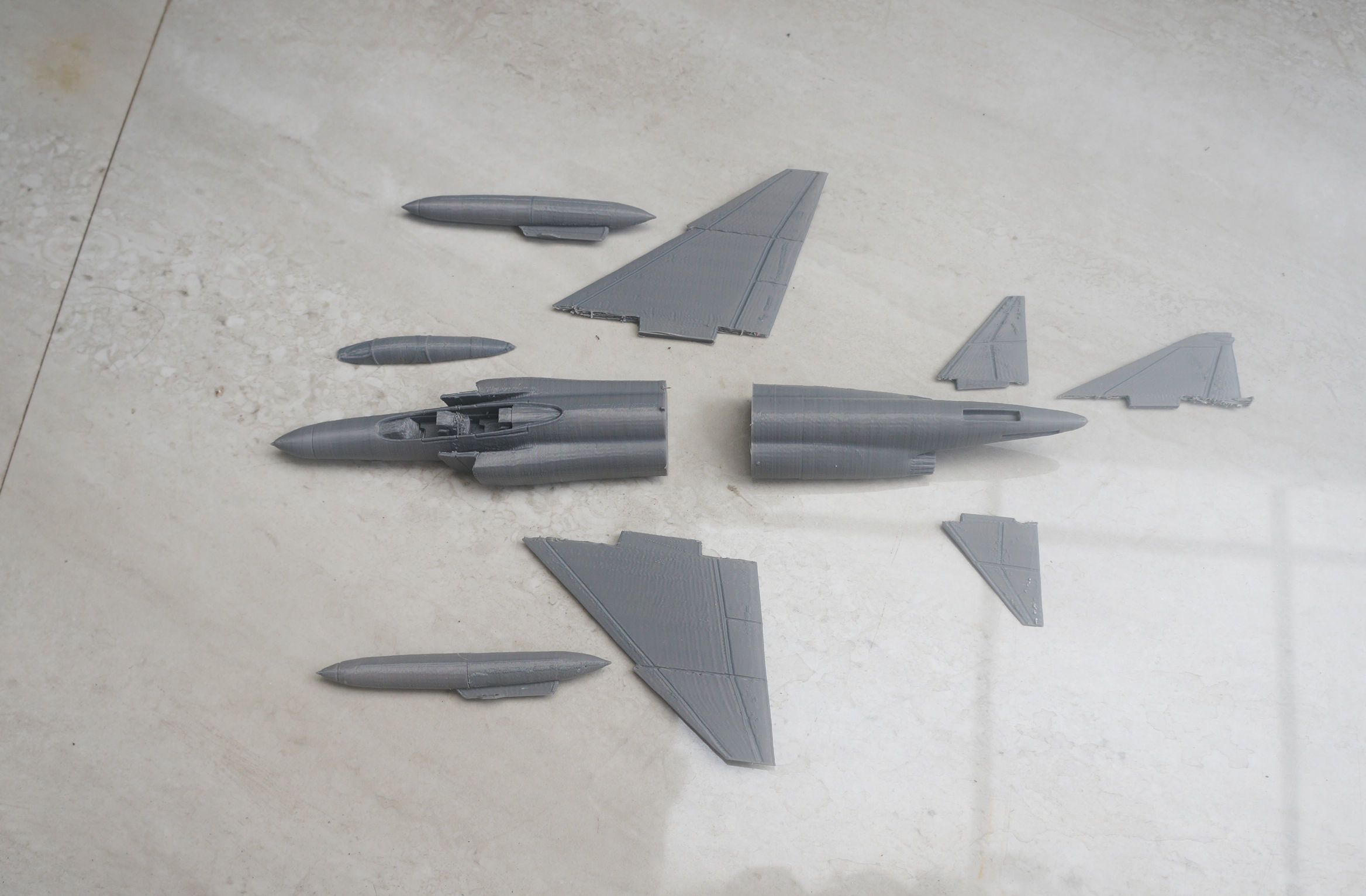F-4 PHANTOM II SCALE 1-72 3D PRINT READY STL FILES 3D model 3D ...