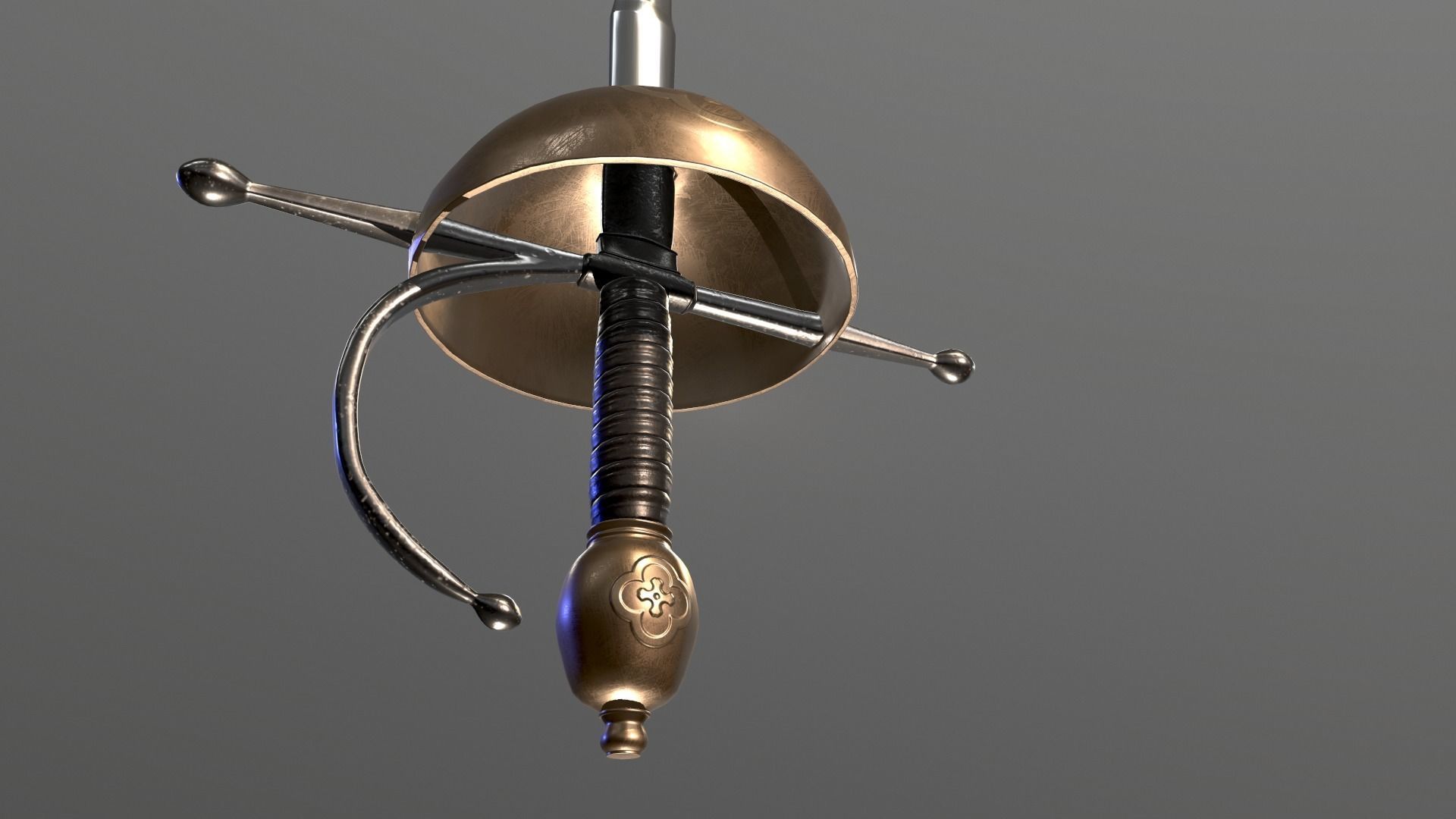 3D model Rapier low poly game ready VR / AR / low-poly | CGTrader