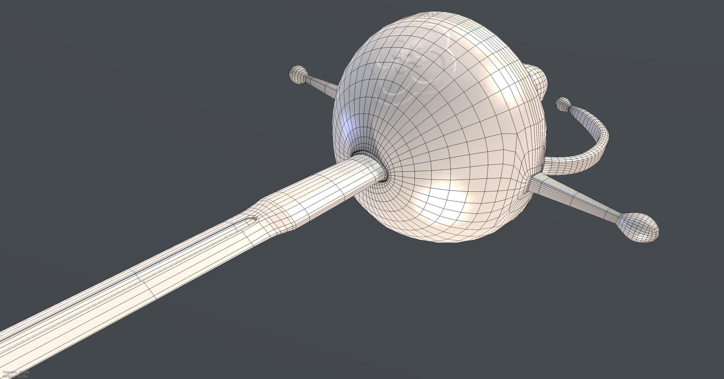 3D model Rapier low poly game ready VR / AR / low-poly | CGTrader