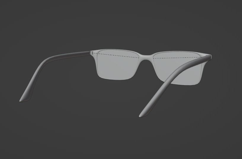 3D model basic glasses VR / AR / low-poly | CGTrader
