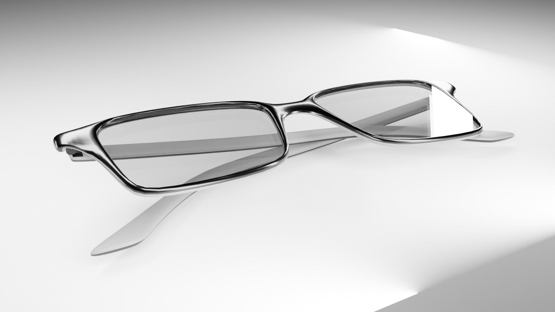 3D model basic glasses VR / AR / low-poly | CGTrader