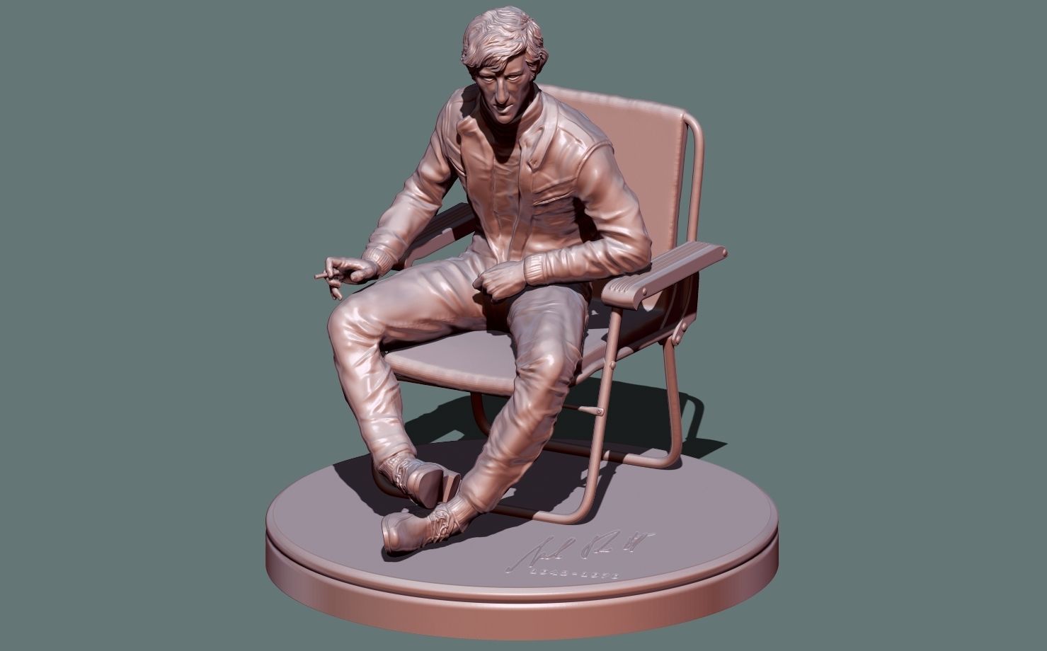 Jochen Rindt Legend 3D model 3D printable | CGTrader