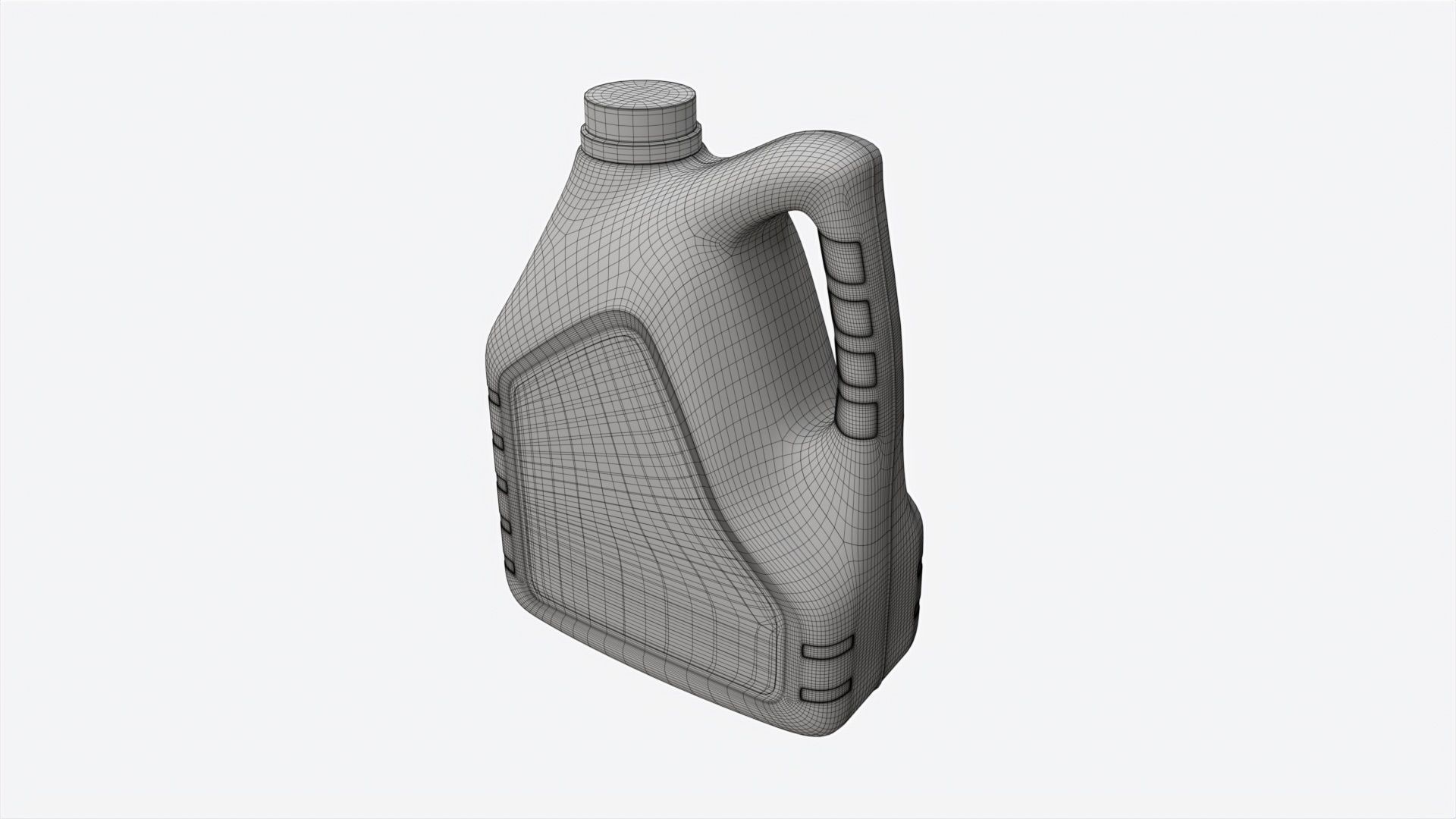 Motor Oil Can Mockup 3D model | CGTrader