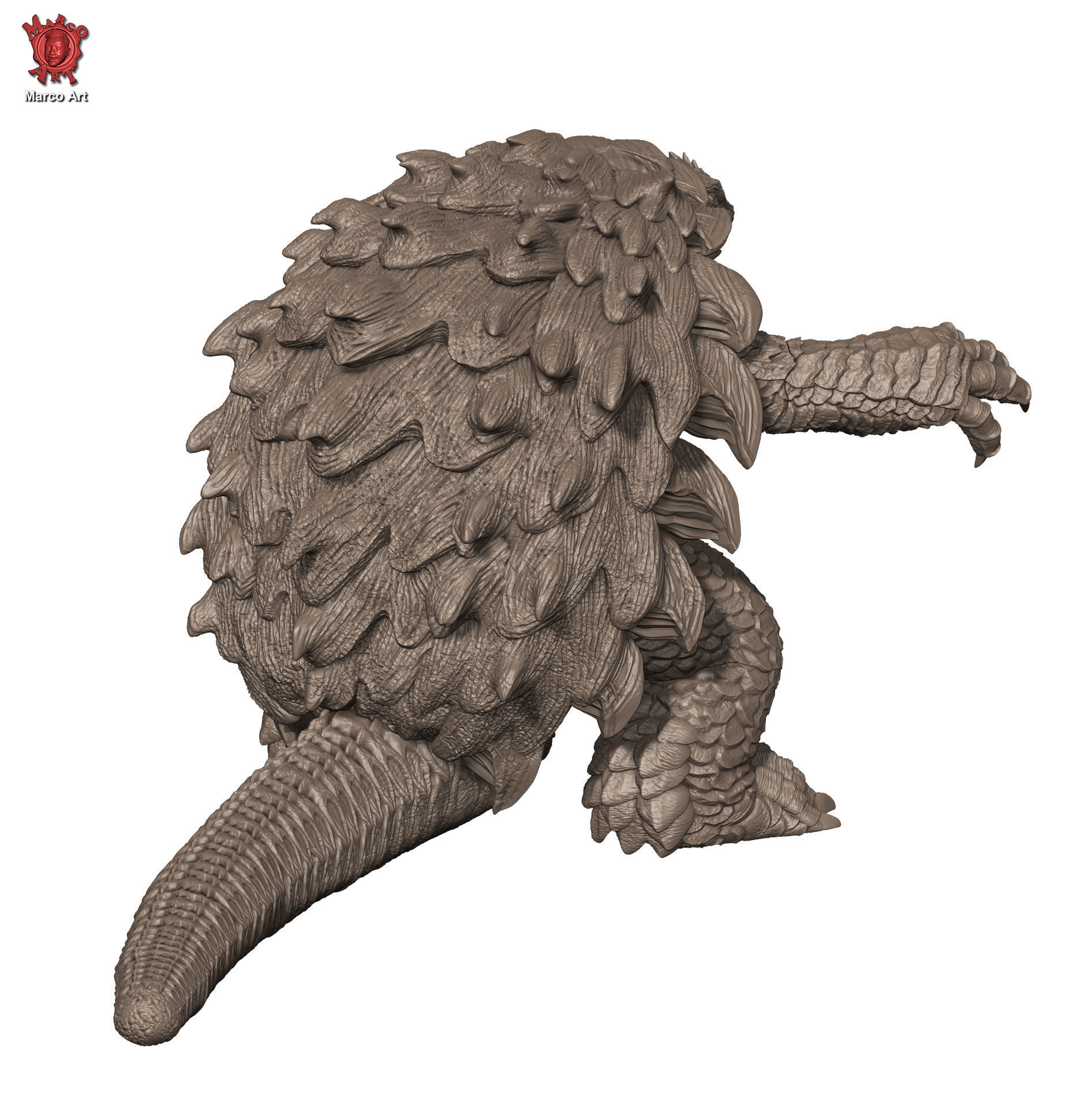 Gamera Stl file 3D model 3D printable | CGTrader