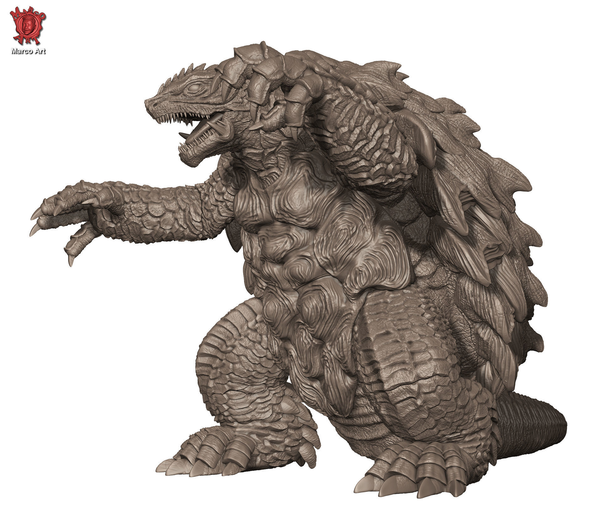 Gamera Stl file 3D model 3D printable | CGTrader