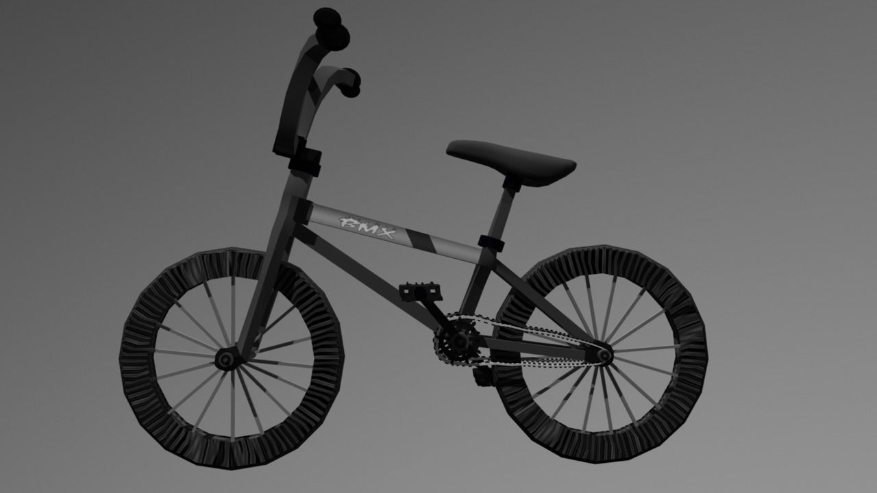 3D model Basic Bicycle Model for Maya VR / AR / low-poly | CGTrader