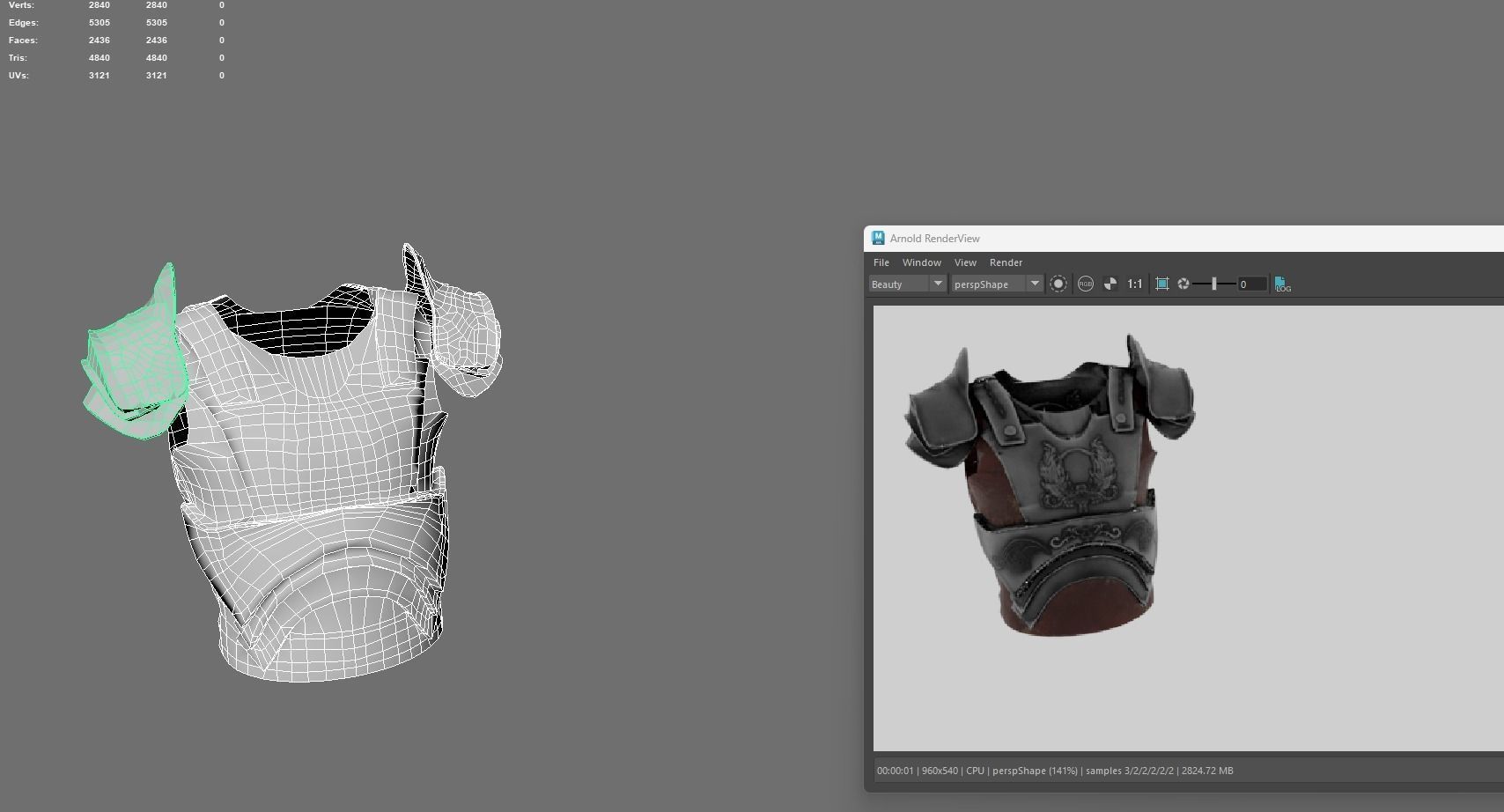 Armor 3D model | CGTrader