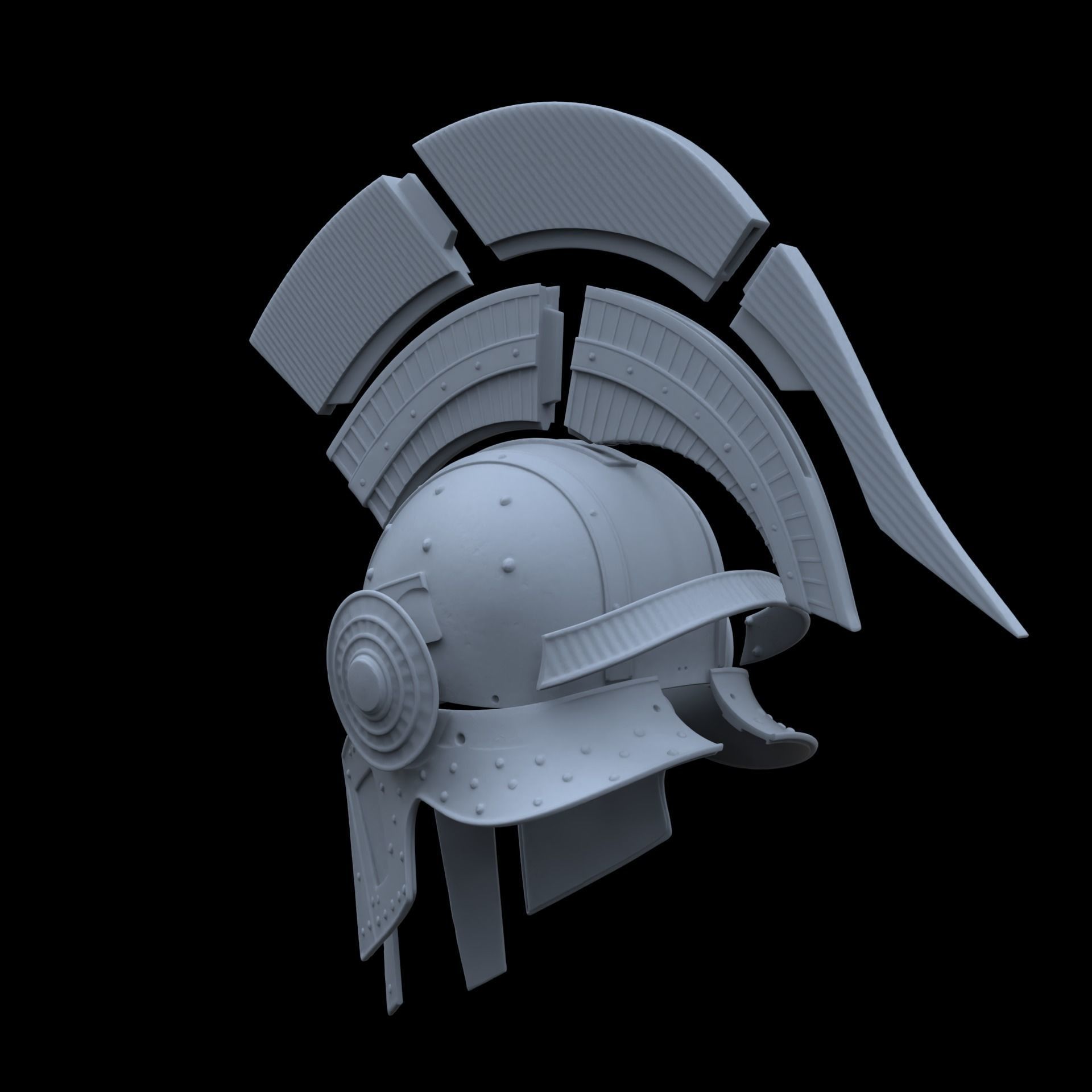 Spartan Helmet G2 3D model 3D printable | CGTrader