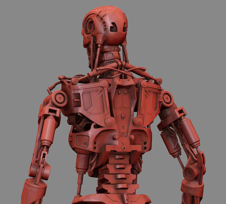 T-800 Terminator 3D model 3D printable | CGTrader