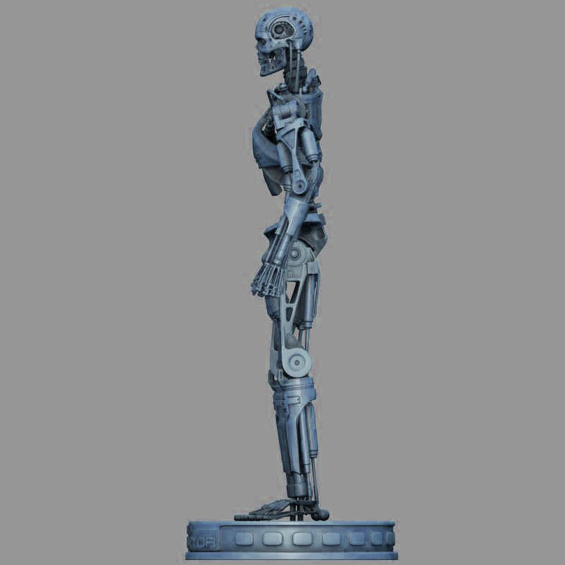 T-800 Terminator 3D model 3D printable | CGTrader