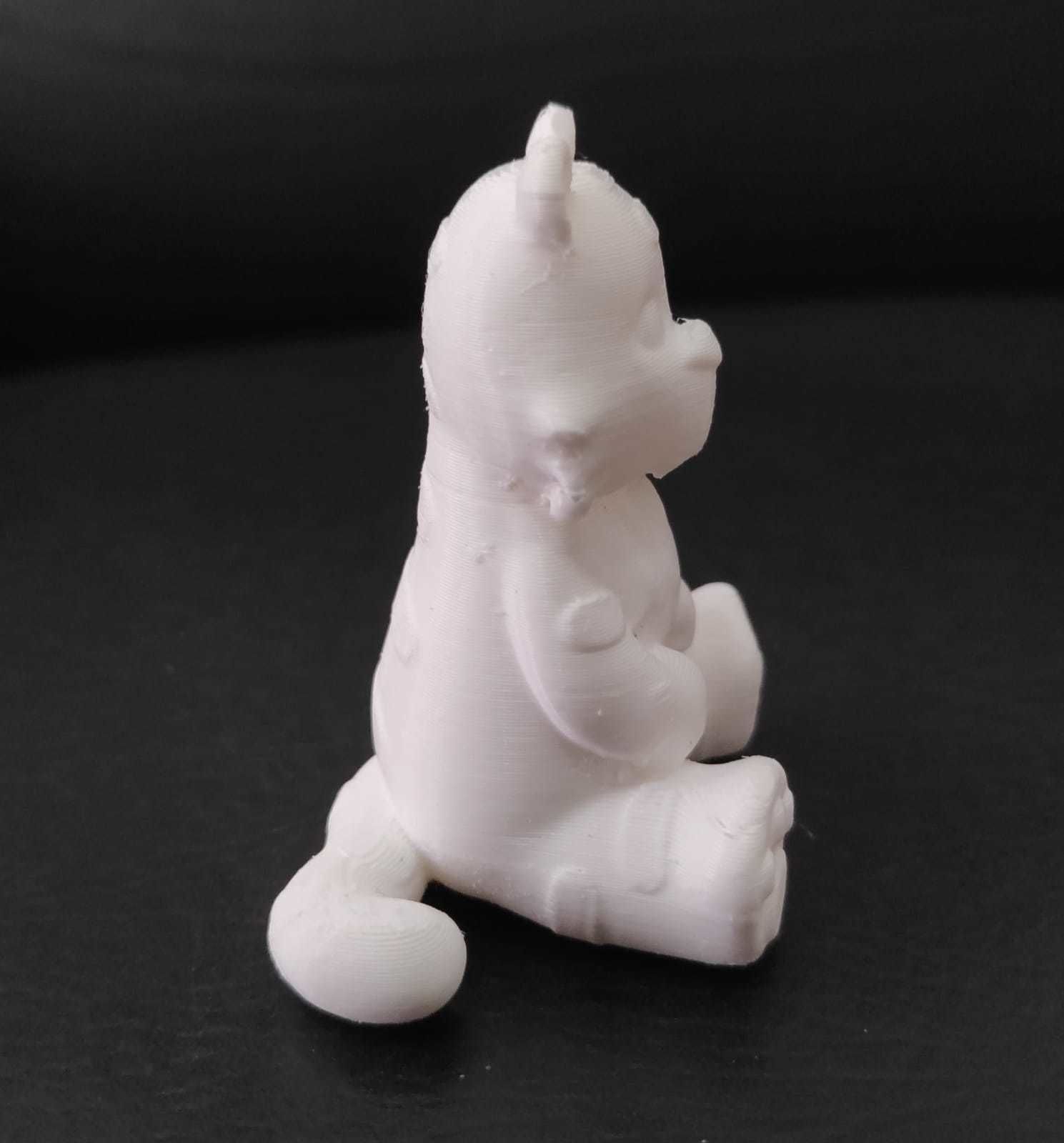 Big Tiger Sitting 3D model 3D printable | CGTrader