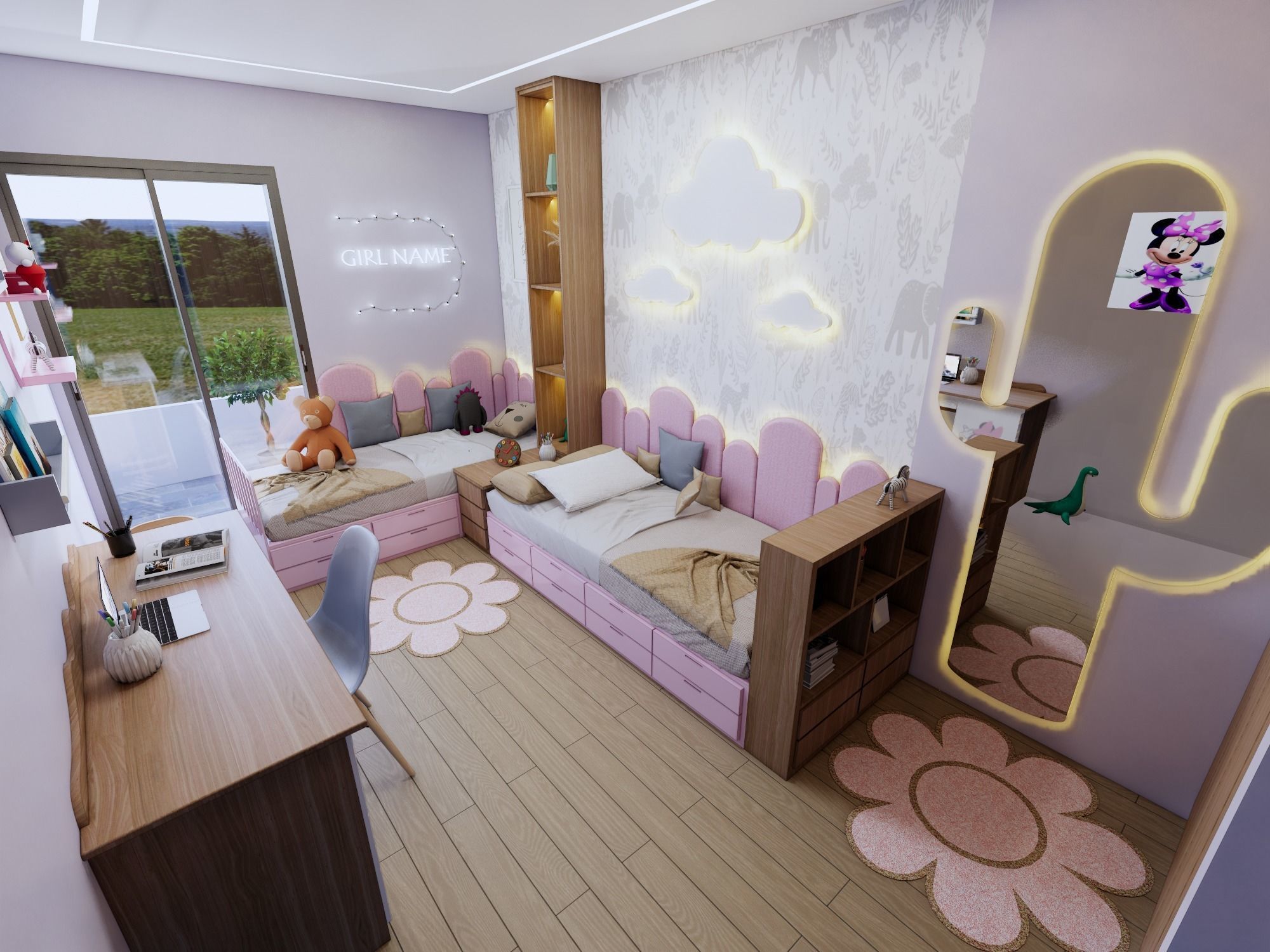 Kids Room SKETCHUP 3D model 3D model | CGTrader