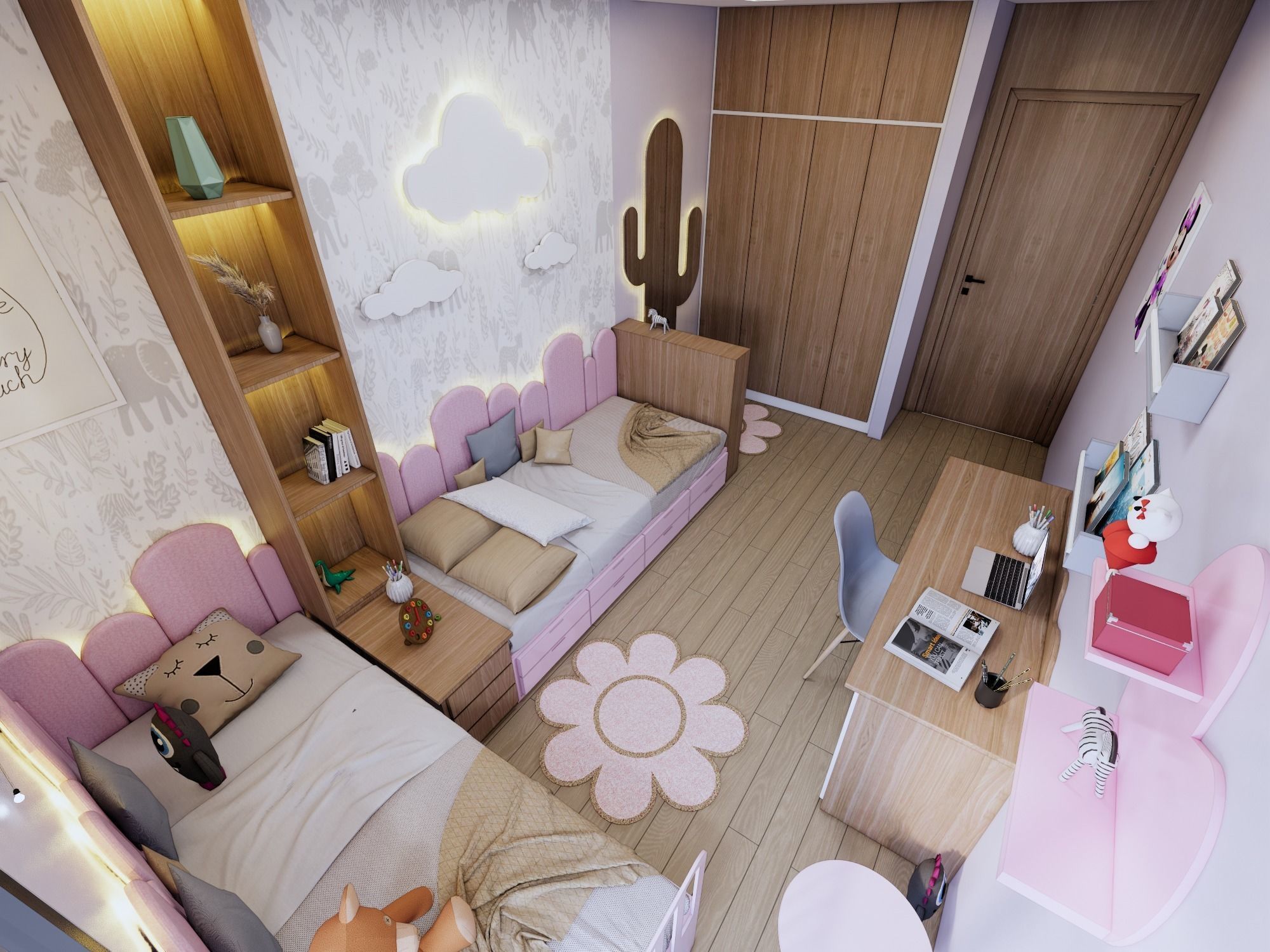 Kids Room SKETCHUP 3D model 3D model | CGTrader