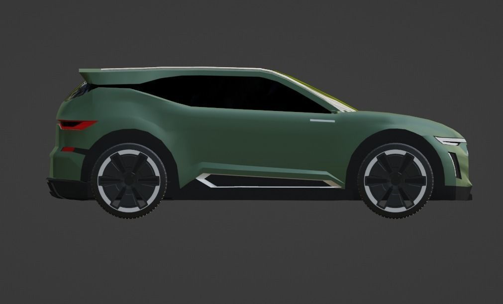 3D model concept car design VR / AR / low-poly | CGTrader