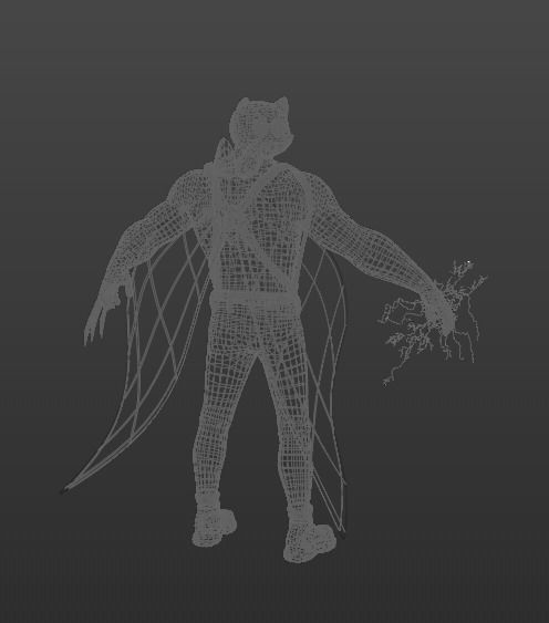 cartoon Human cat 3d model 3D model | CGTrader