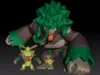 Pokemon Grookey Thwackey Rillaboom 3D model 3D printable | CGTrader