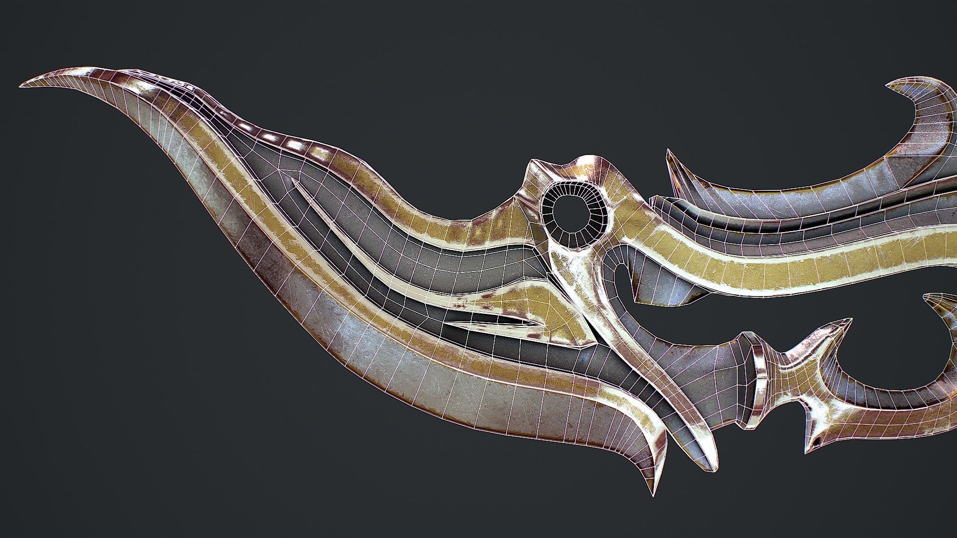3D model Fantasy Sword 3 3D Model VR / AR / low-poly | CGTrader