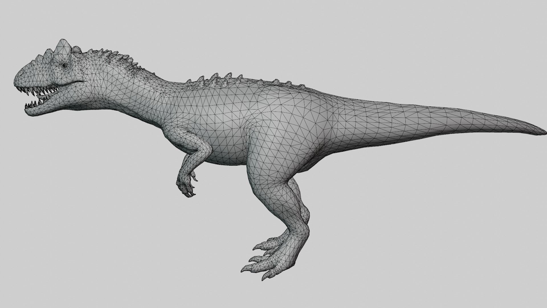 3D model Allosaurus Dinosaur VR / AR / low-poly | CGTrader