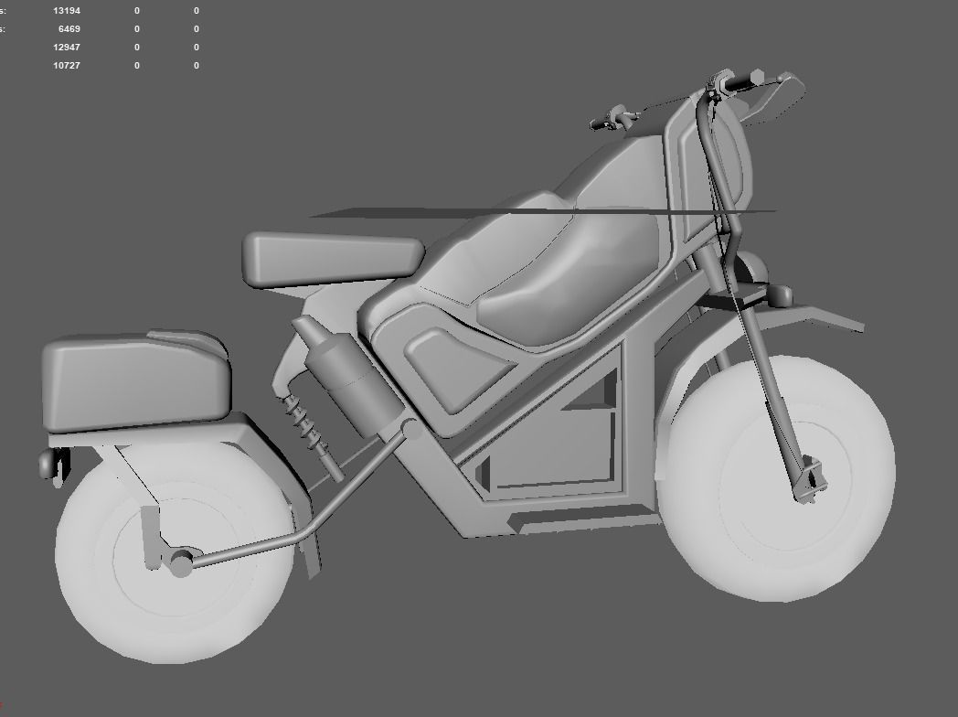 3D model Golf Bike VR / AR / low-poly | CGTrader