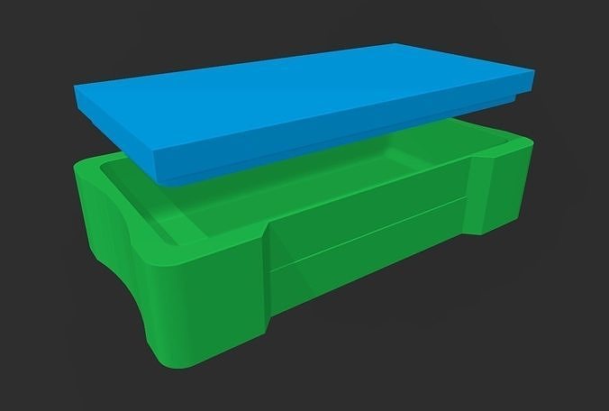 Storage Box Container Organizer 3D model 3D printable | CGTrader