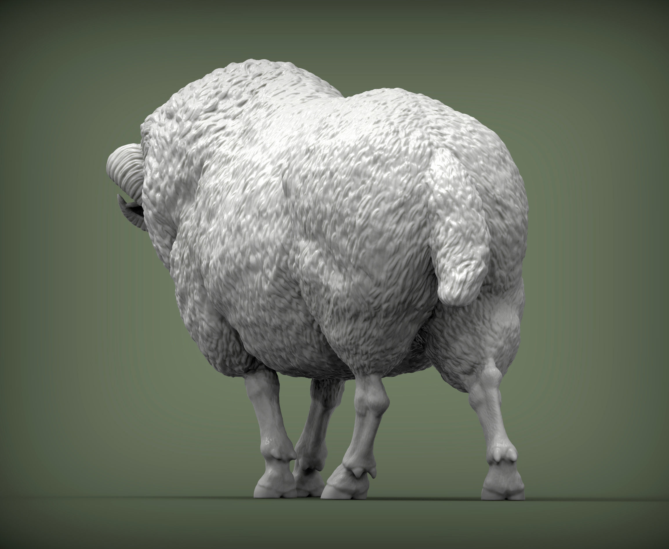 Ram attacks 3D model 3D printable | CGTrader