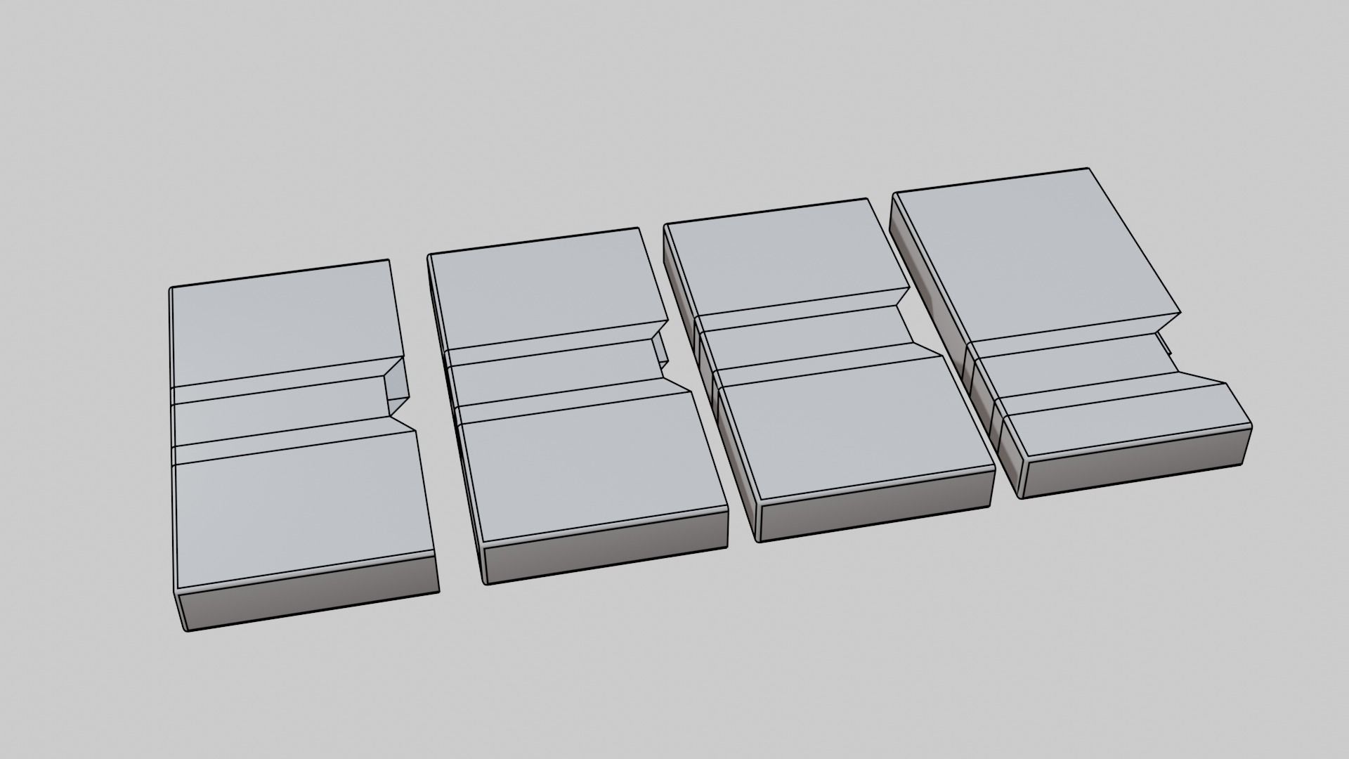 3D model Damaged Vhs Tape boxes VR / AR / low-poly | CGTrader