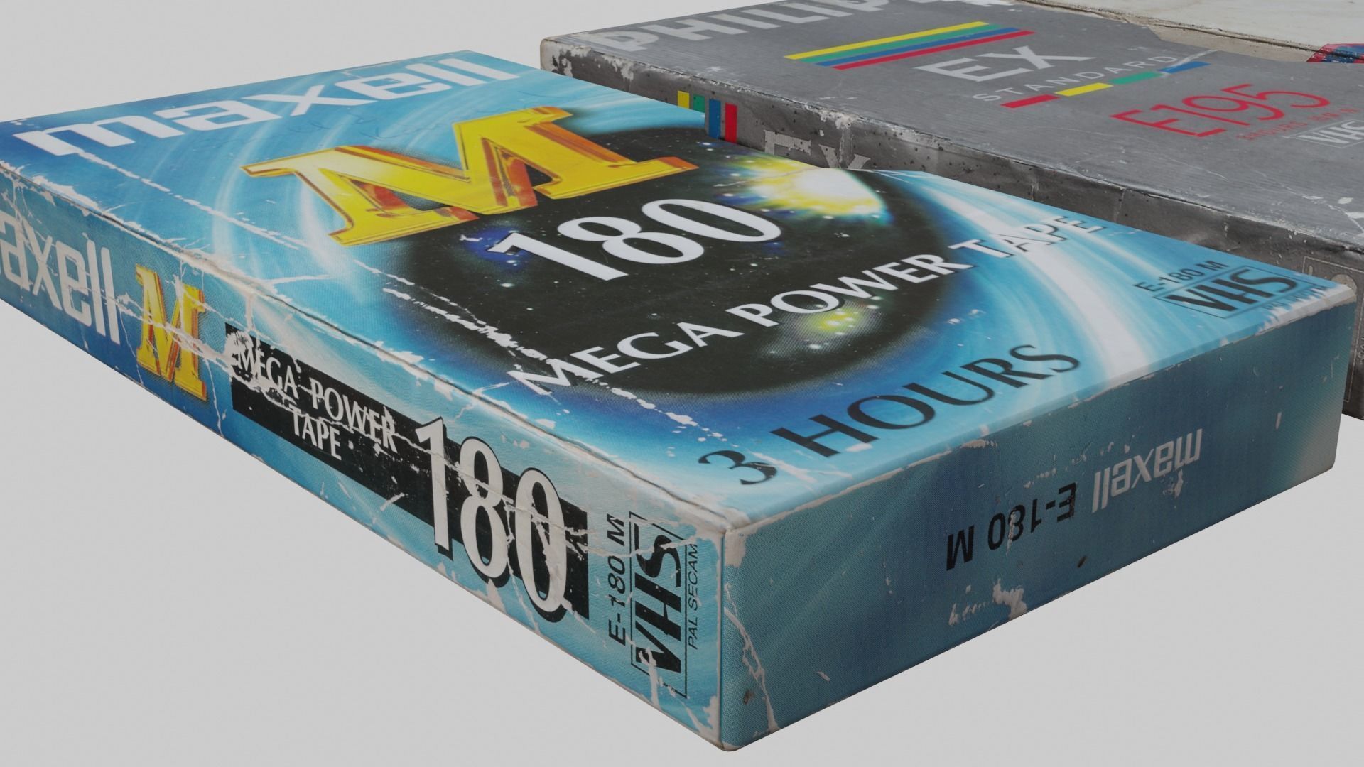 3D model Damaged Vhs Tape boxes VR / AR / low-poly | CGTrader