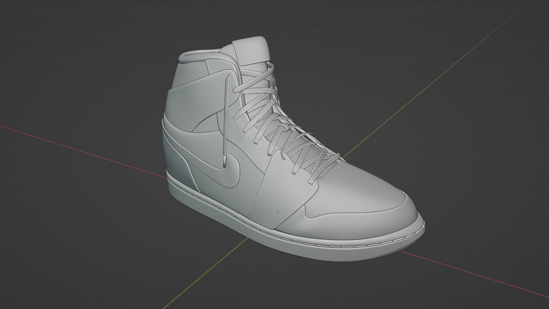 Air jordan sneakers free 3D model | CGTrader