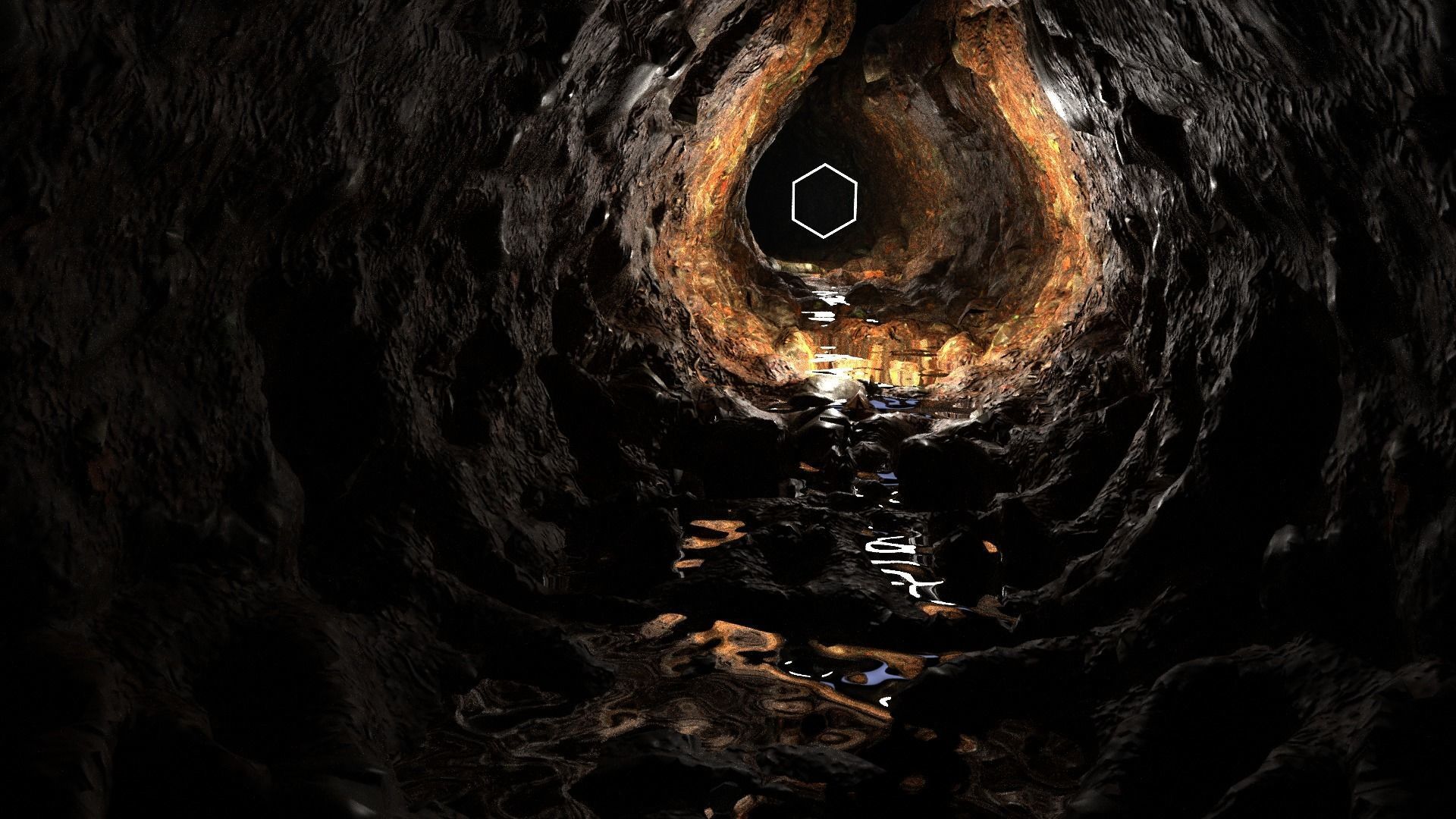 ANCIENT ANIMATED CAVE 3D model animated | CGTrader