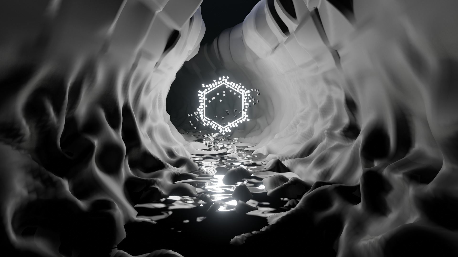 ANCIENT ANIMATED CAVE 3D model animated | CGTrader