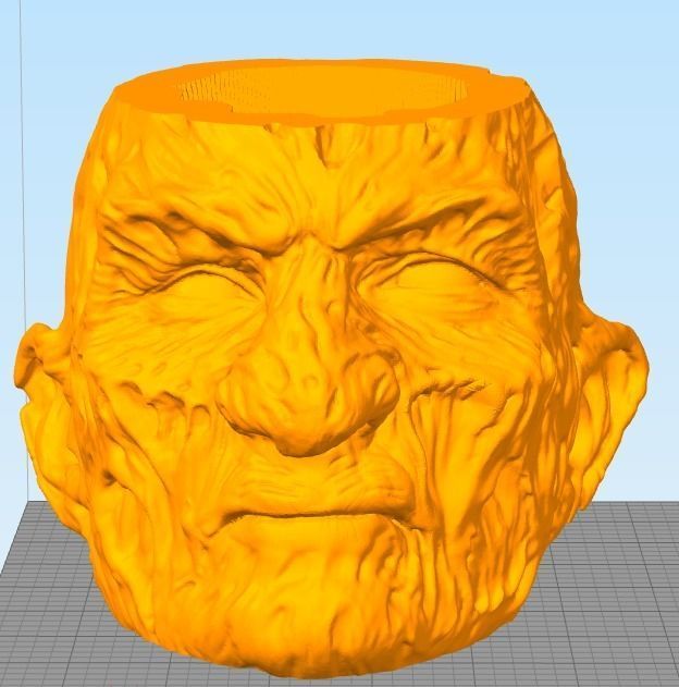 Freddy Krueger Planter 3D model 3D printable | CGTrader