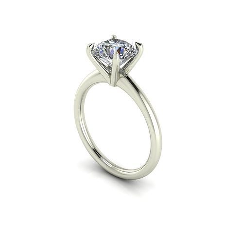 Solitaire Diamond Ring V05 3D model 3D printable | CGTrader