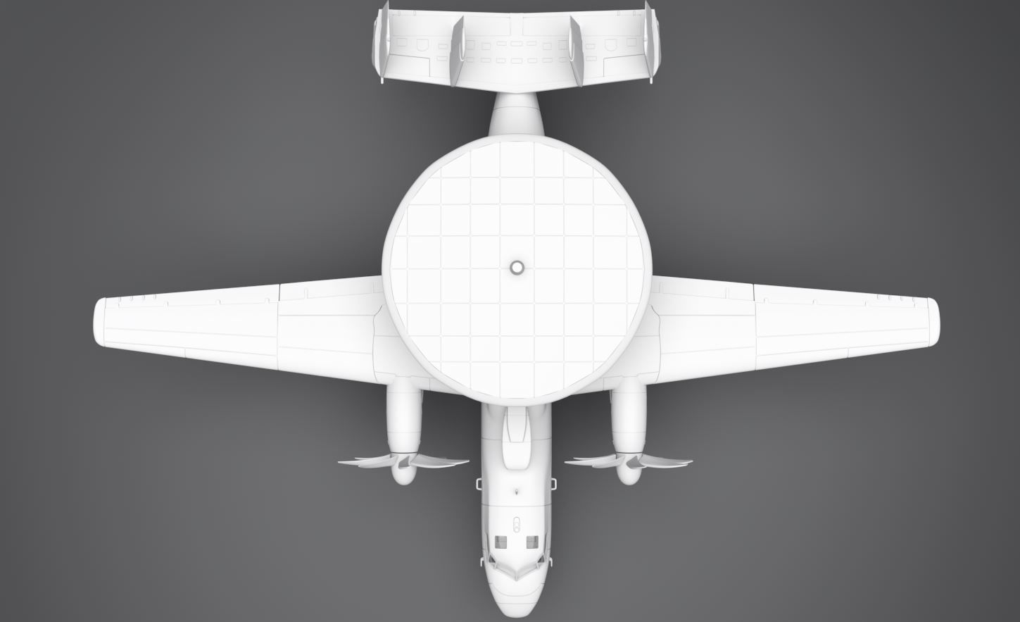 E2d Advanced Hawkeye Scale model 3D model 3D printable | CGTrader