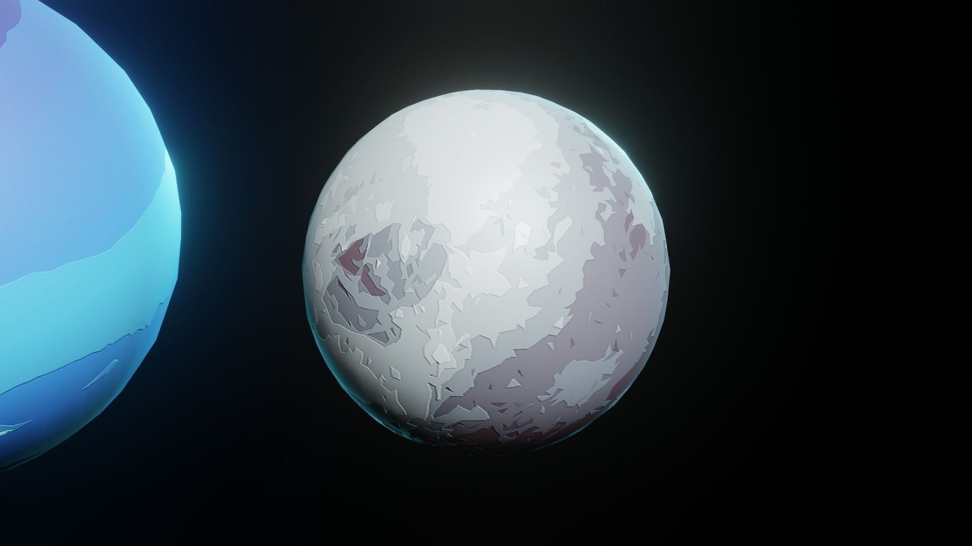 3D model Stylized Solar System 3D Model 4k Textures VR / AR / low-poly ...