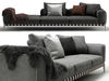 3D model Flexform Gregory Sectional Sofa - 02 VR / AR / low-poly | CGTrader
