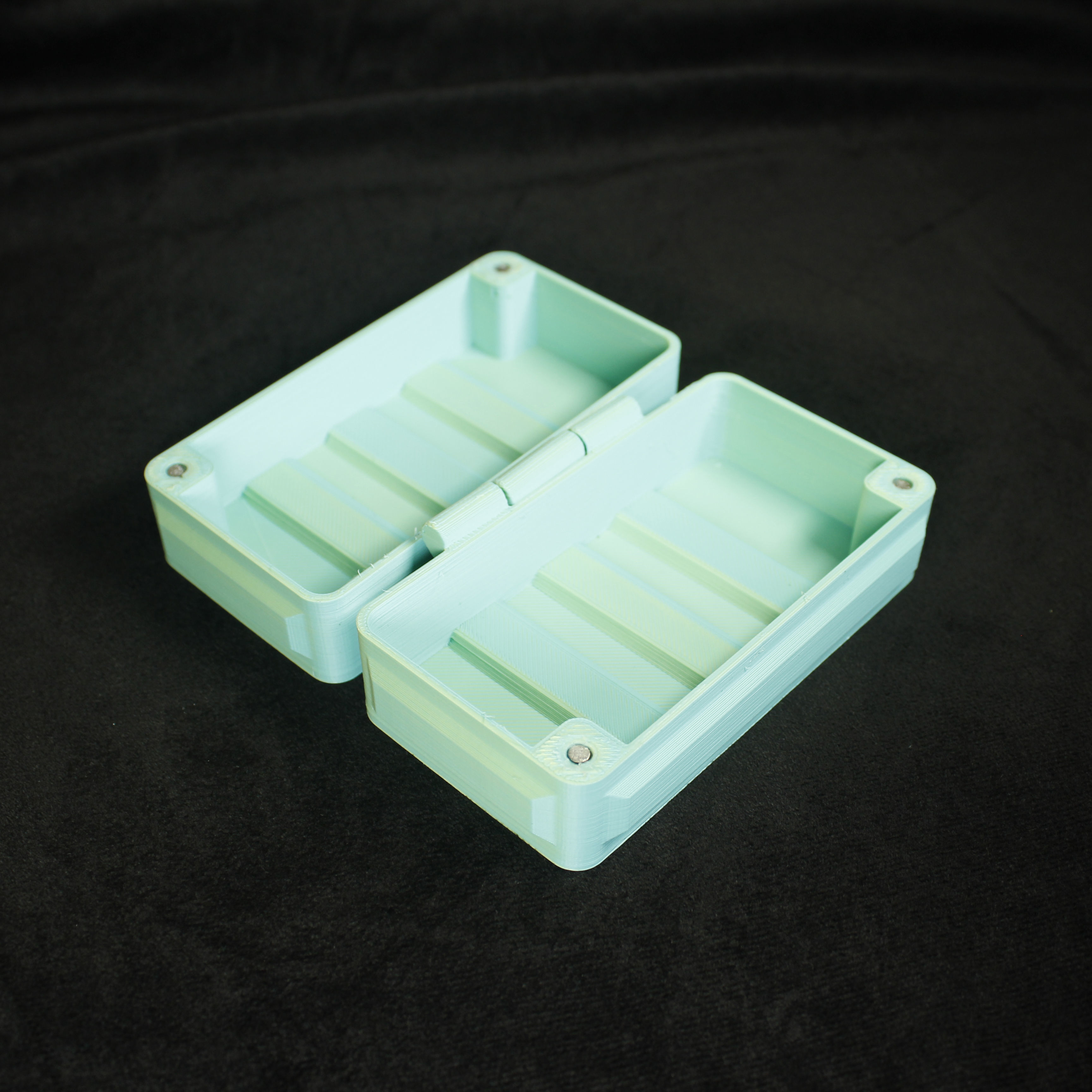 Strong Hinged PIP Magnet Storage Box 3D model 3D printable | CGTrader